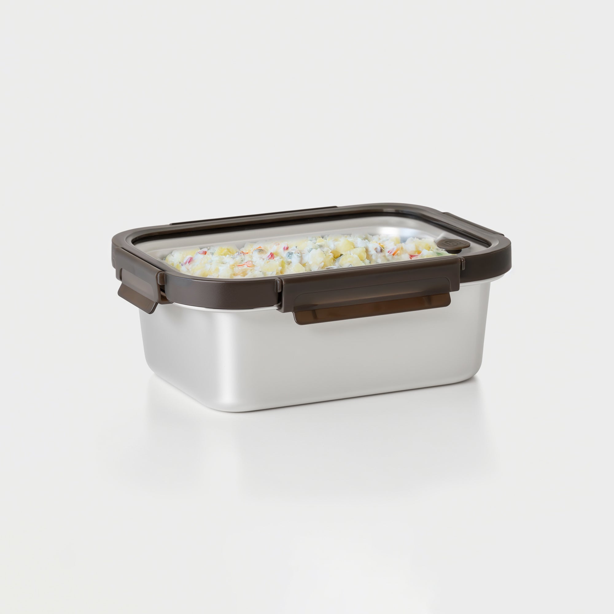 Rectangular 316L Stainless Steel Food Storage Container with Airtight ...
