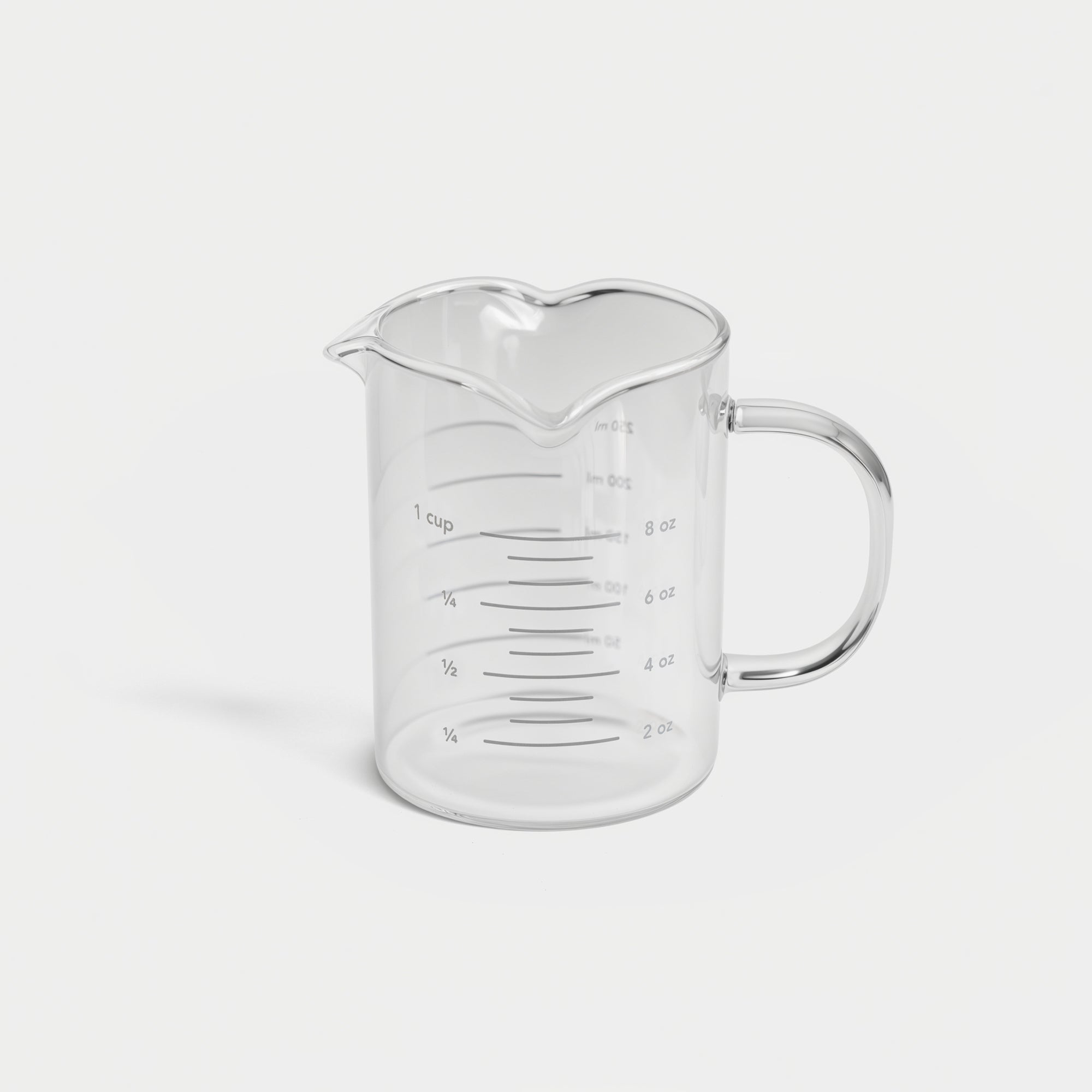 Borosilicate Glass 3‑Spout Measuring Cups, Heat‑Resistant with ...